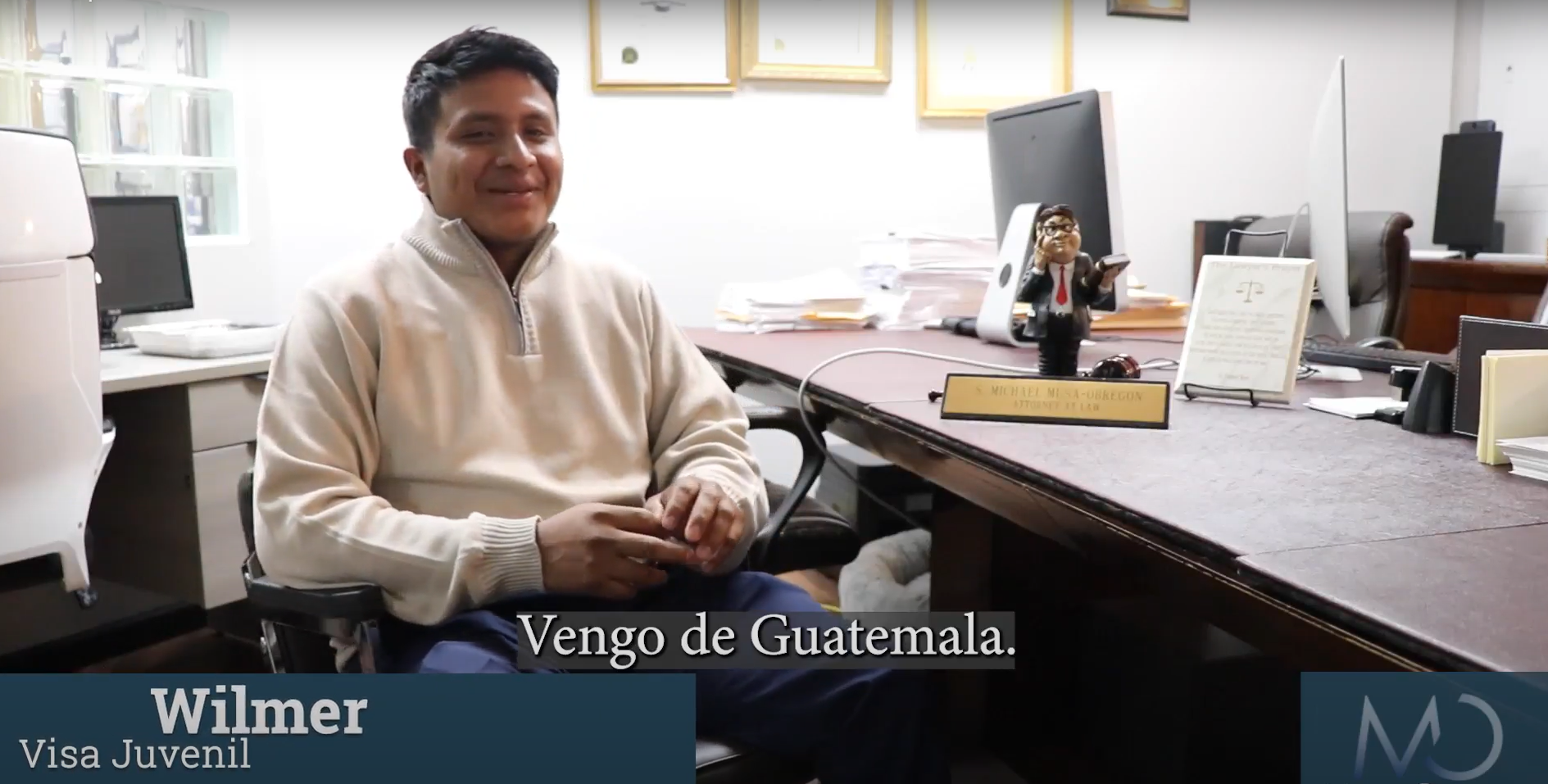 WILMER es un joven de Guatemala quien llegó antes de sus 21 años a ...